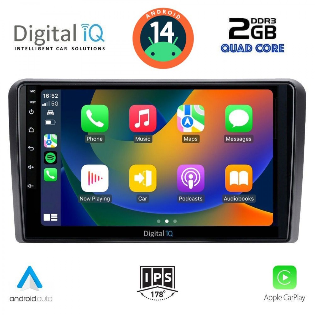 DIGITAL IQ RSB 1168SQ_CPA (10inc) MULTIMEDIA TABLET for FORD mod. 2004-2007